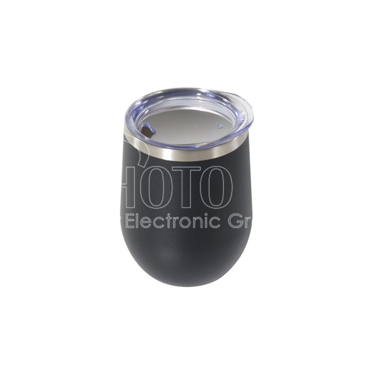 12 oz. Colored Powder Coated Stainless Steel Stemless Wine Cup for ...