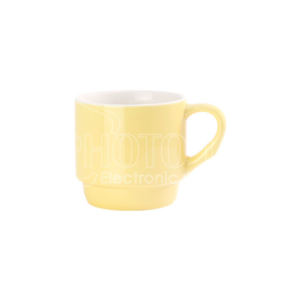 11 oz. Sublimation Two-Tone Stackable New Bone China Coffee Mug ...